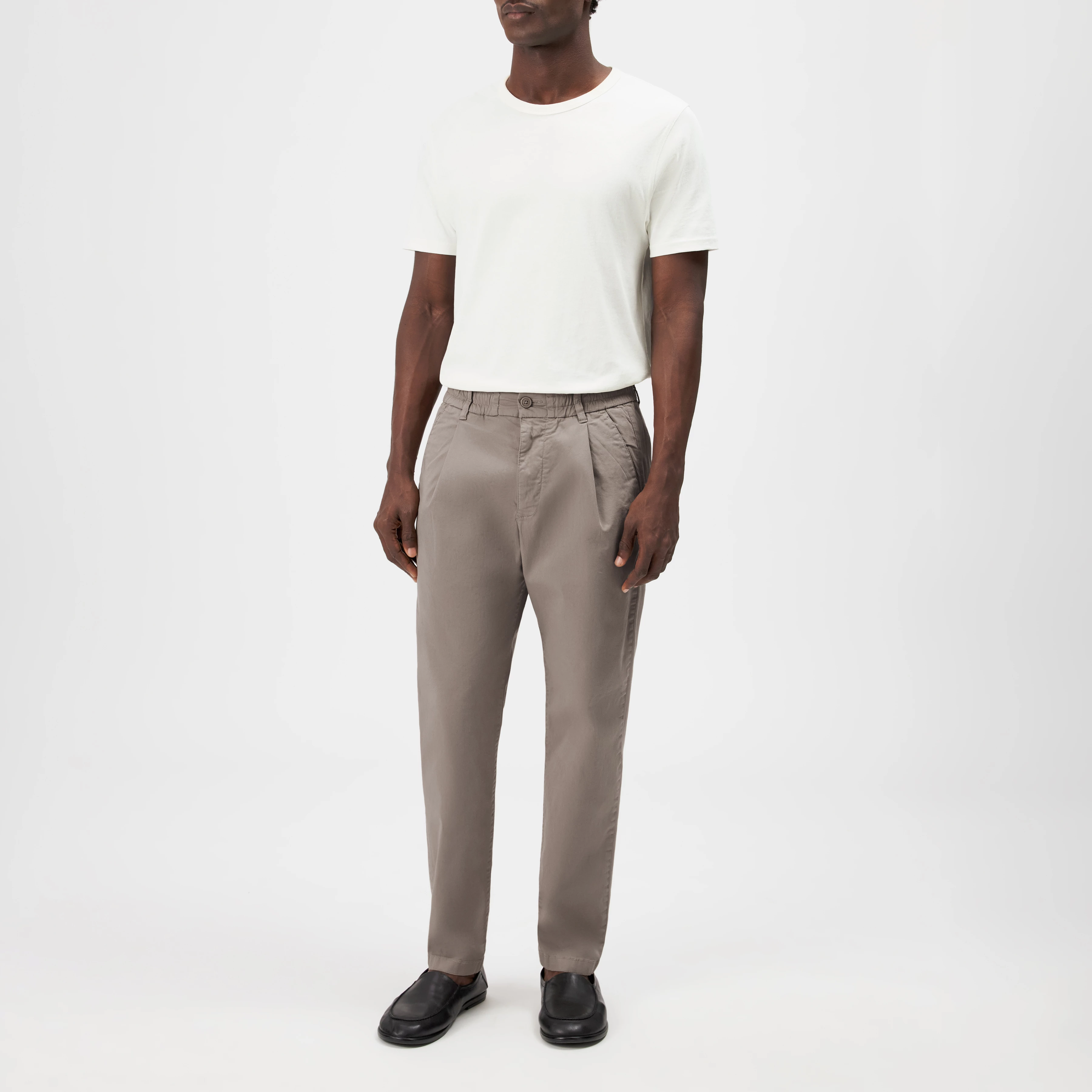 Men tailored pants CHASY in beige from DRYKORN