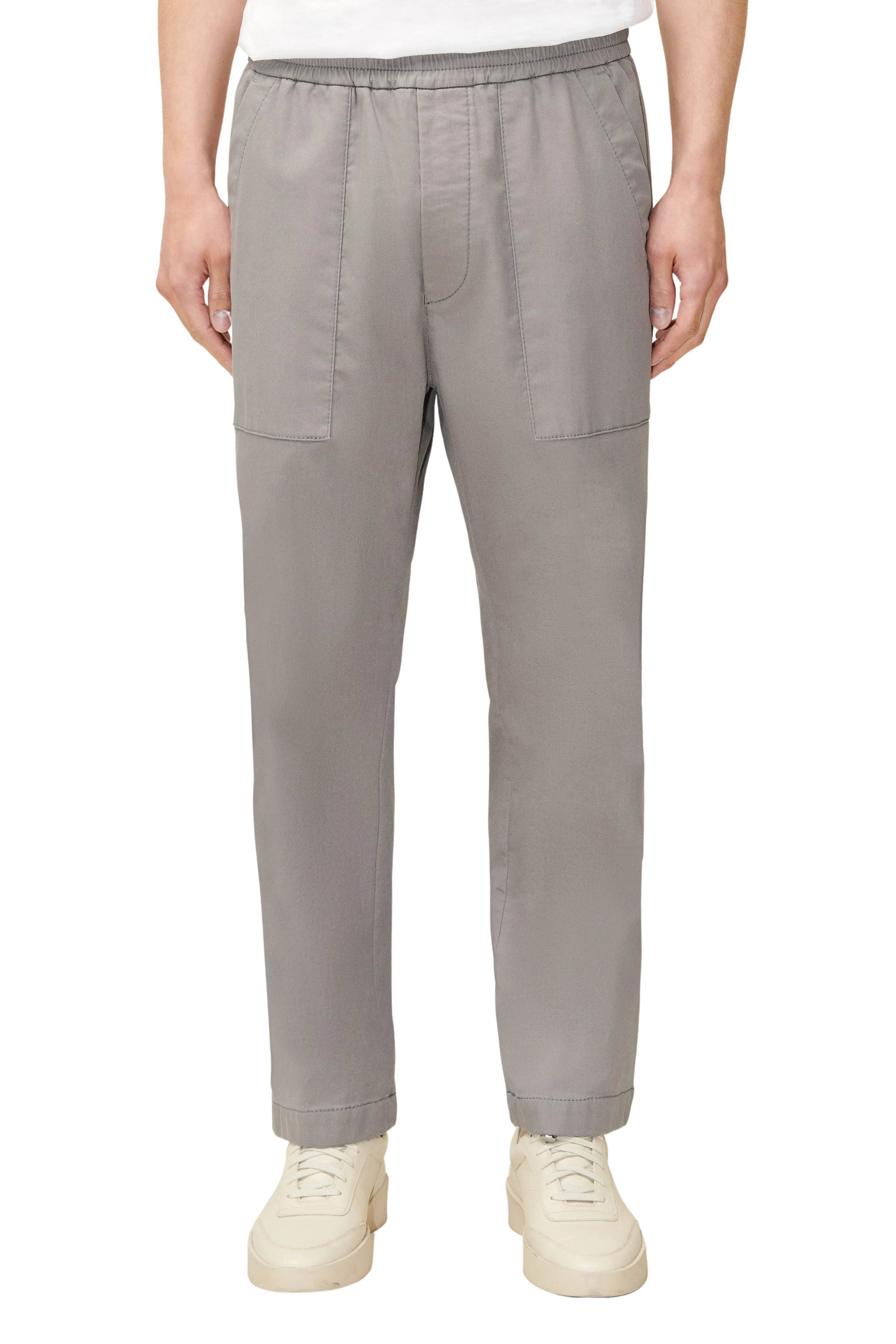 Men tailored pants JAMARO in grey from DRYKORN
