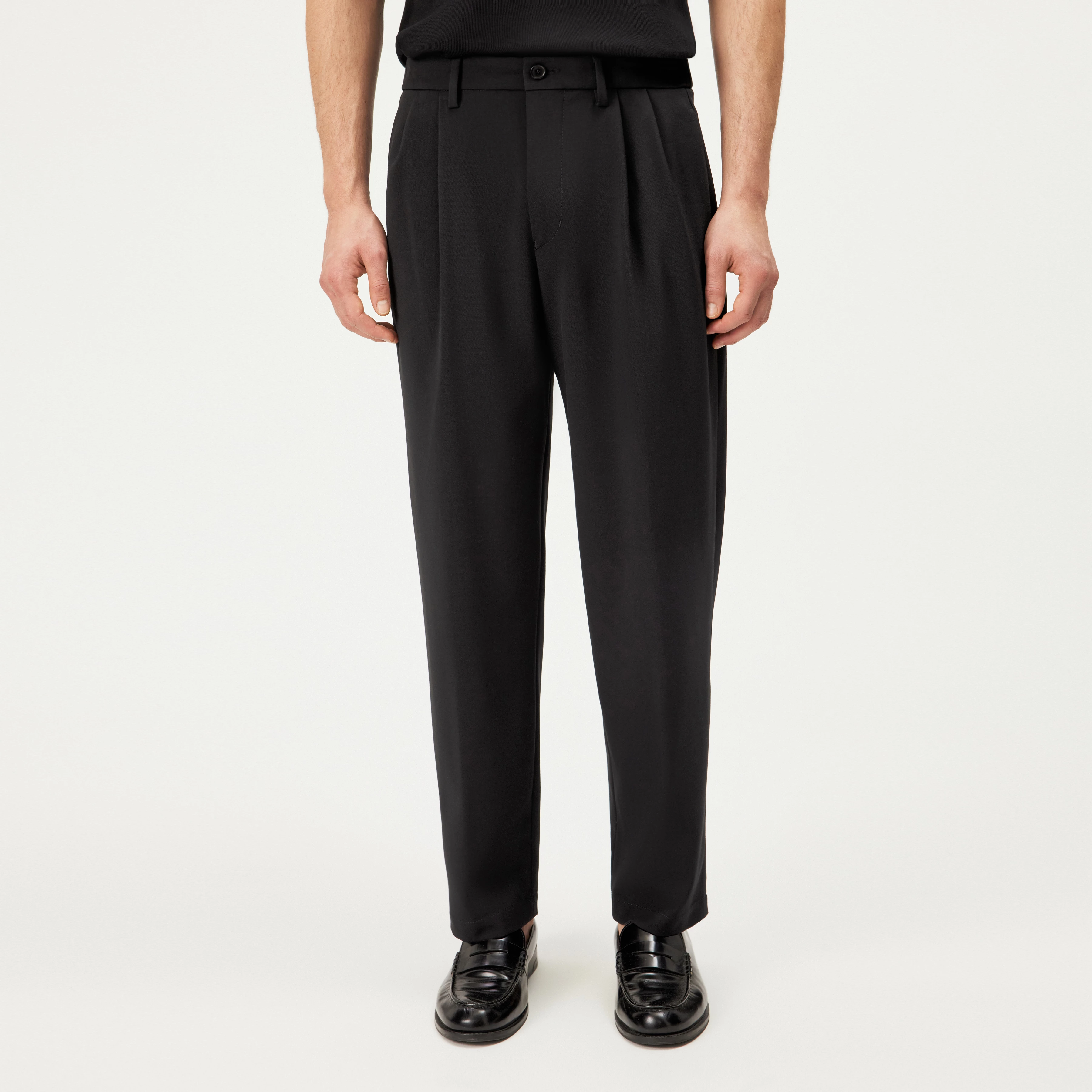 Men tailored pants MARYKO in black from DRYKORN